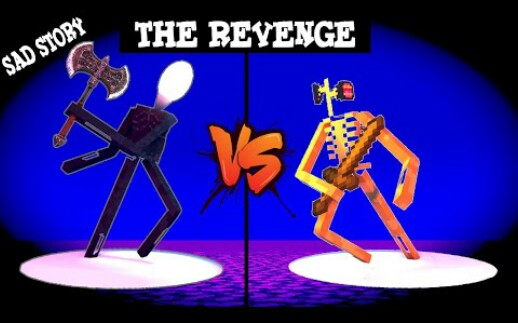 【MC动画】怪物学院:警笛头 VS 路灯头