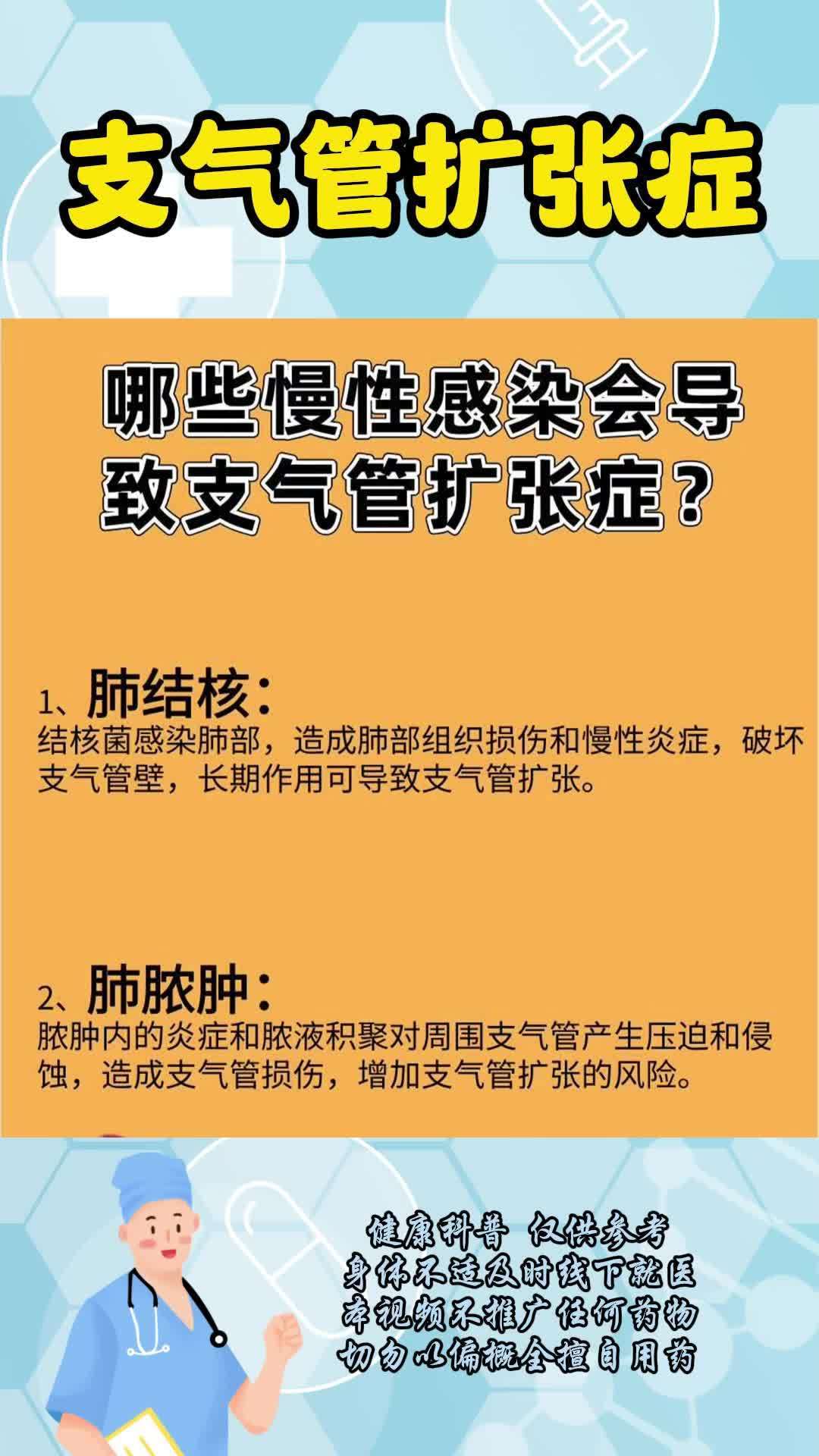 支气管扩张症是怎么来的?快来了解!