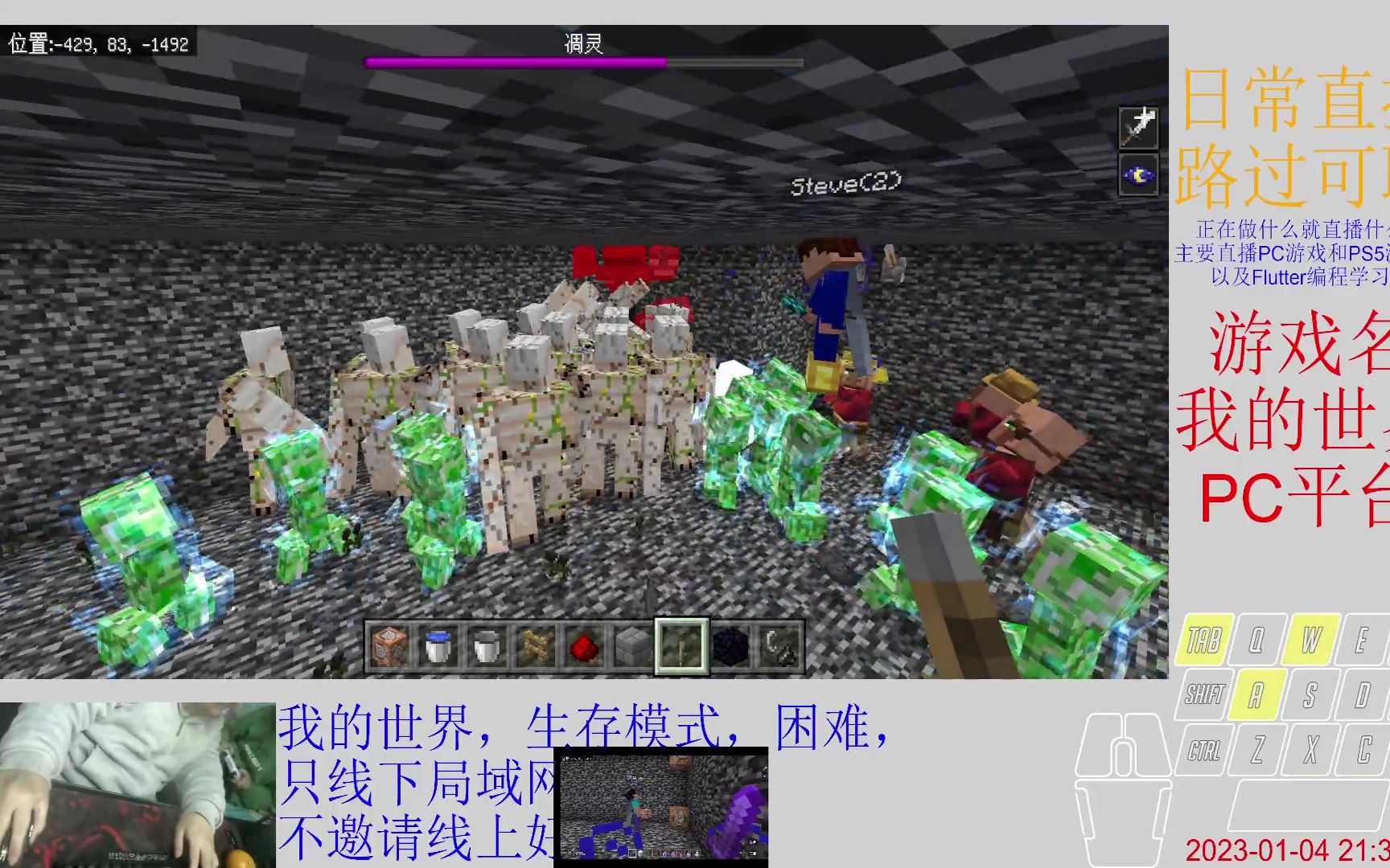 【直播记录】PC-我的世界基岩版-第99期