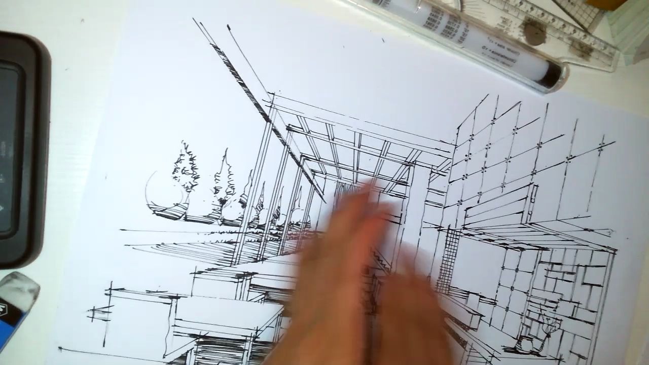 室内设计手绘效果图