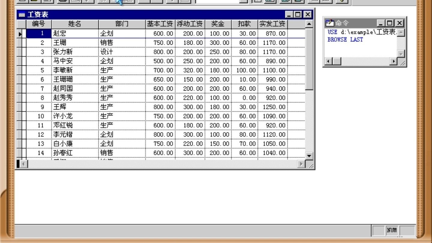 【洪恩开天辟地4】Visual FoxPro数据库入门