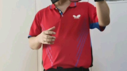 乒乓球教学之横拍握拍法