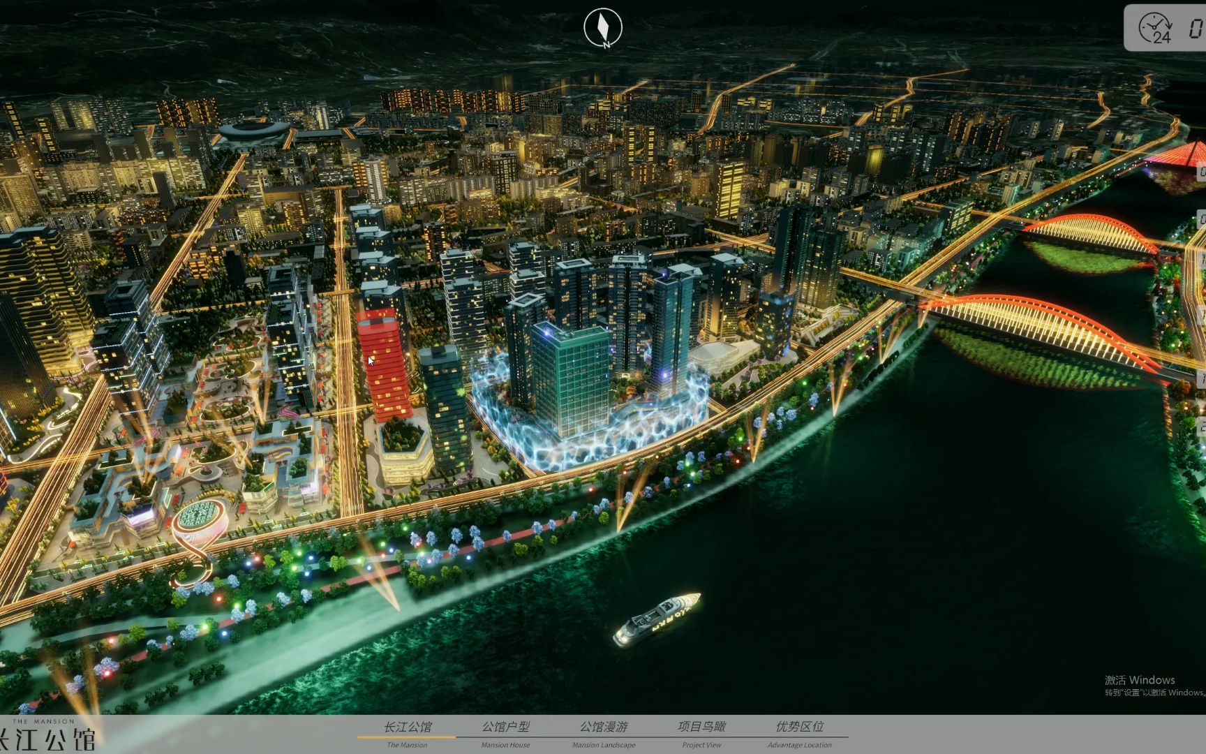 unity3D建筑可视化系统_楼盘 智慧建筑 智慧园区案列