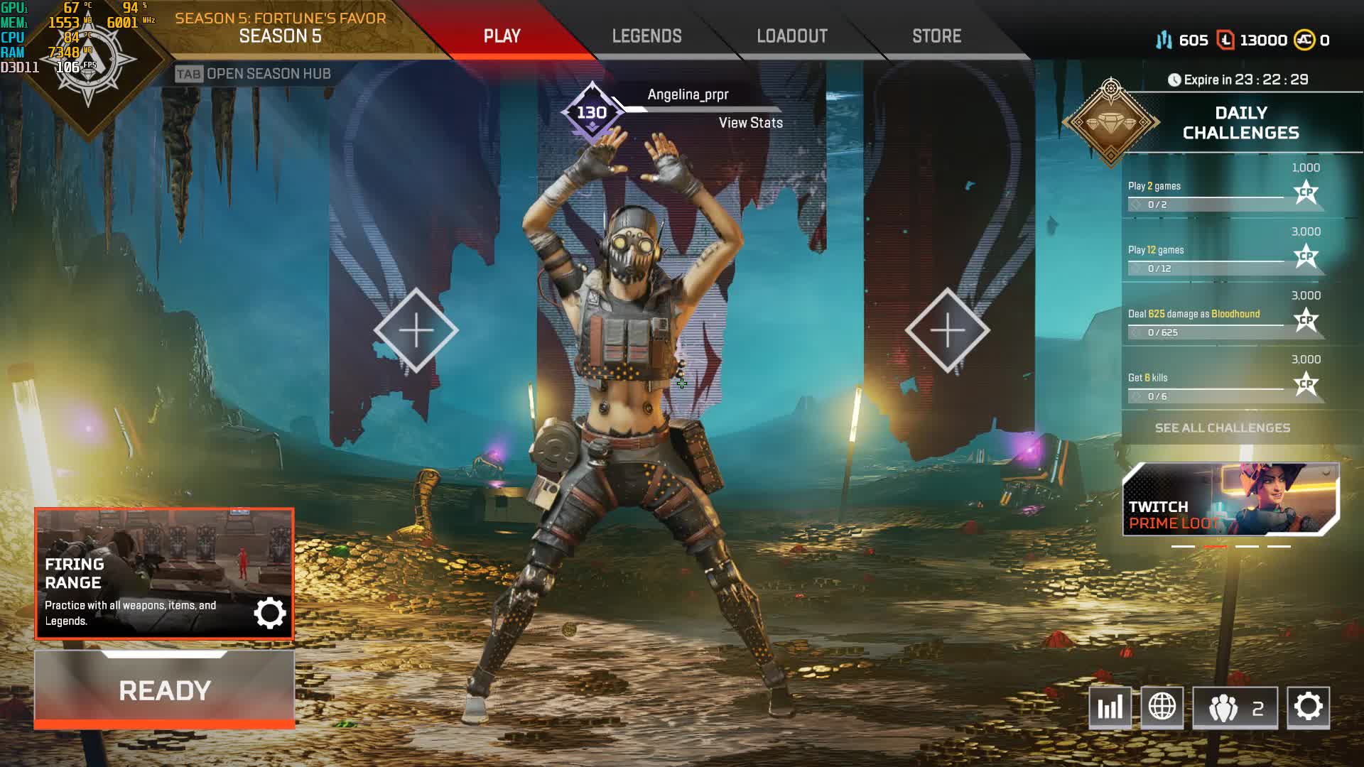 APEX 训练场第三人称及BOT开启方法