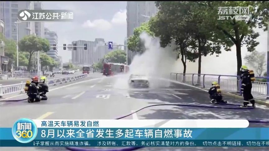 车内飘出怪味儿,新能源汽车突然起火,车辆被烧成空壳!
