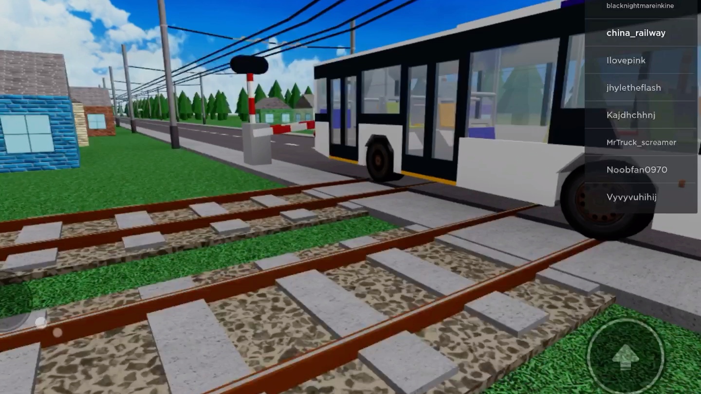 Roblox Nid‘s bus:被火车撞会怎么样