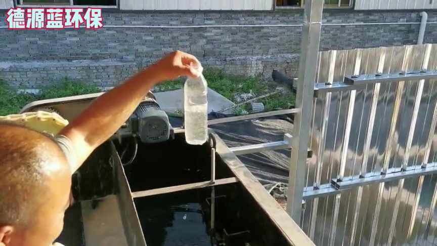 餐具消毒清洗污水处理设备运行现场#污水处理设备 #餐具消毒