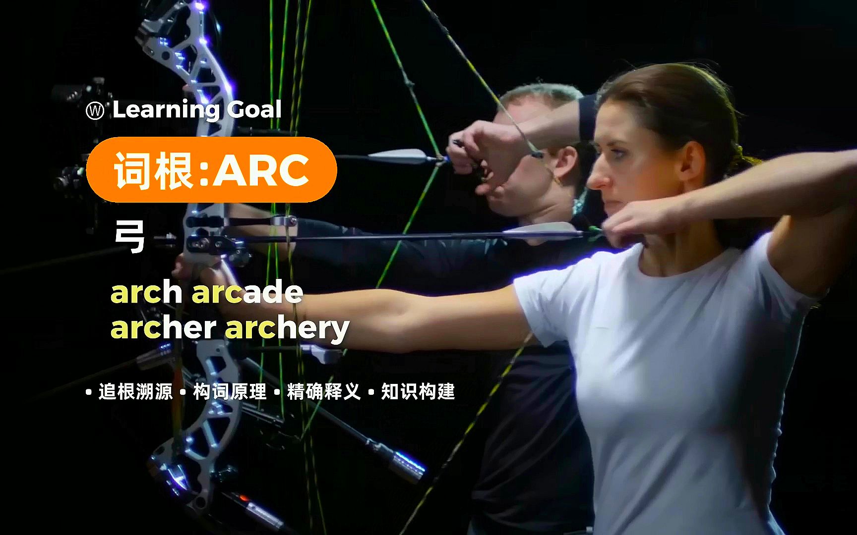 再锋利的箭,也需要一个目标:词根ARC(意思:弓)的渊源故事