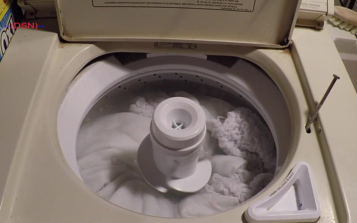 Whirlpool惠而浦搅拌式洗衣机洗衣过程