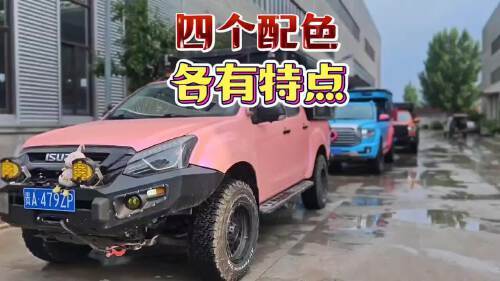 四台皮卡背驮房车同场竞技哪台是你的醉爱