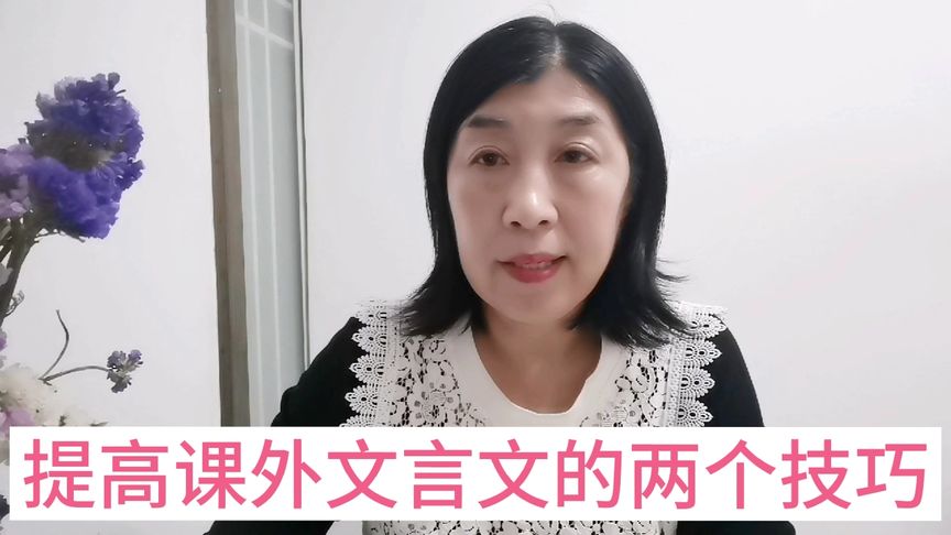 提高课外文言文的技巧,重视现代文和课内文言文阅读,别弄反了。