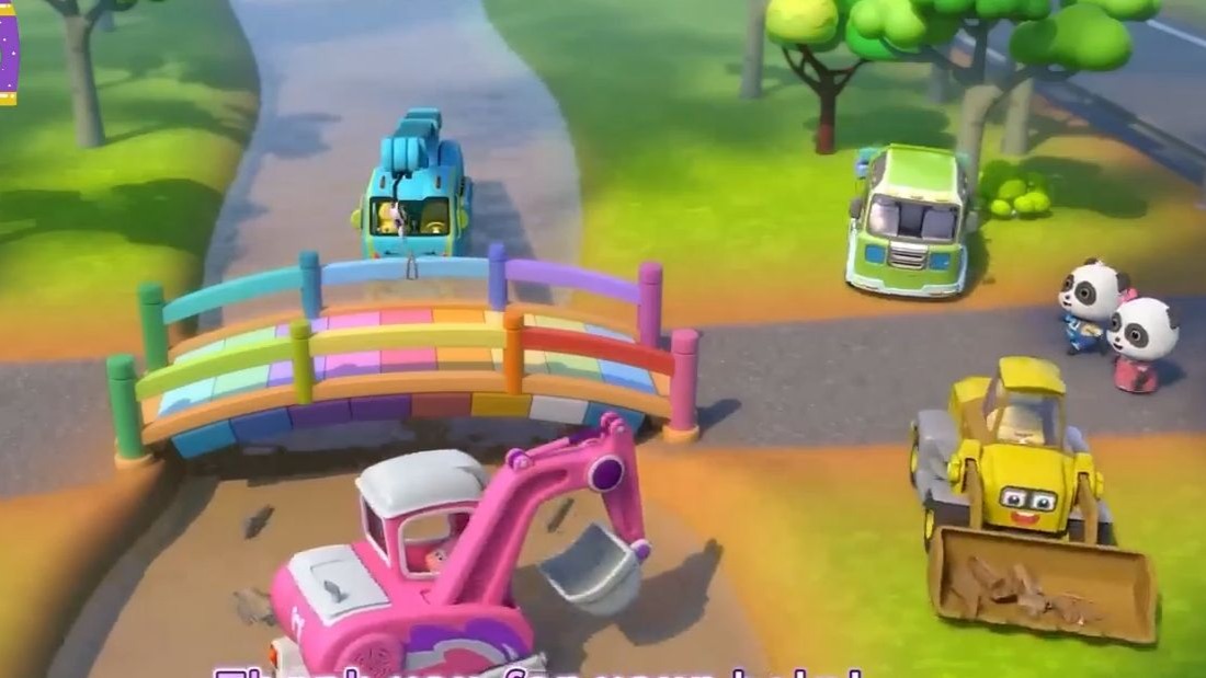 【汽车总动员】儿童启蒙,卡车动画儿歌