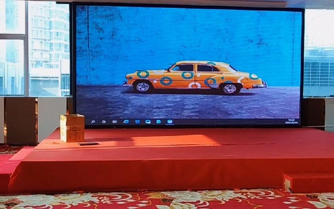 LED显示屏在酒店会场的应用显示案例,满足客户任意的显示需求#led...