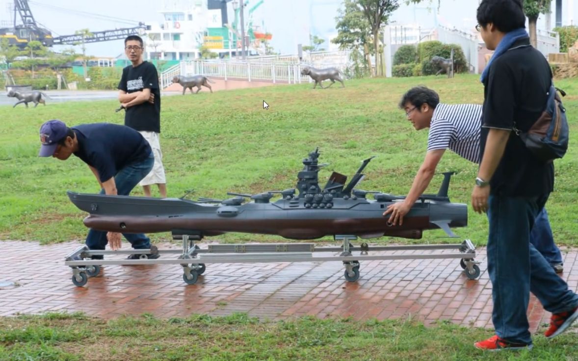 遥控模型船 宇宙战舰大和号