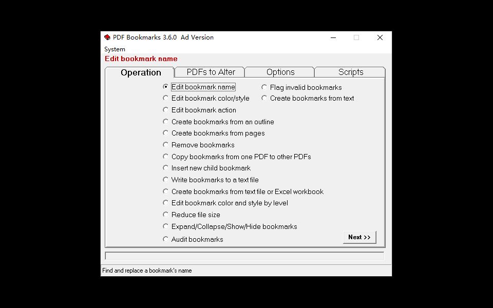 如何提取 PDF 文件中的书签文字?