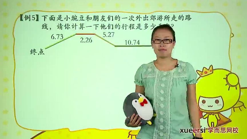 小数的加法和减法(二)例5-例6