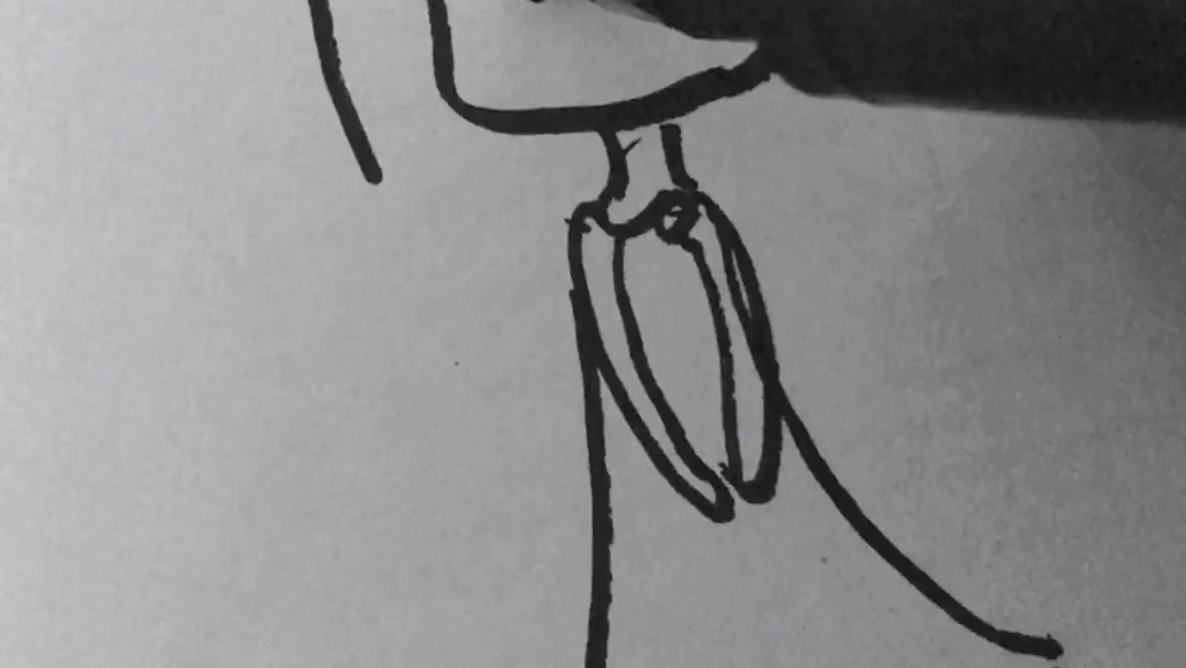 手绘简笔画,简单几笔可爱萌萌哒女生头像