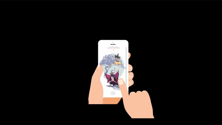 【AE作业】手机屏幕滑动