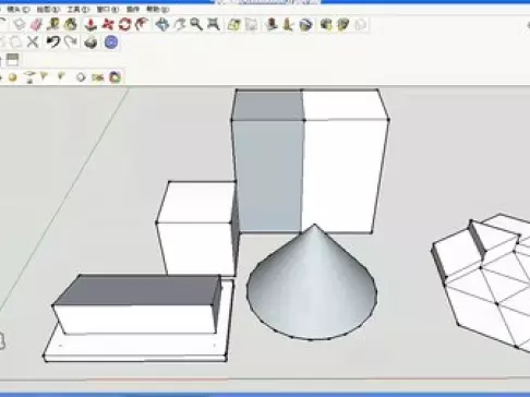 sketchup草图大师软件操作入门教程SU新手入门学习视频