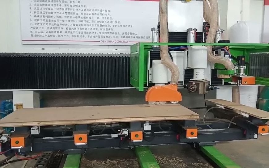 木门自动化生产线 CNC门厂自动生产线设备 全自动木门加工中心