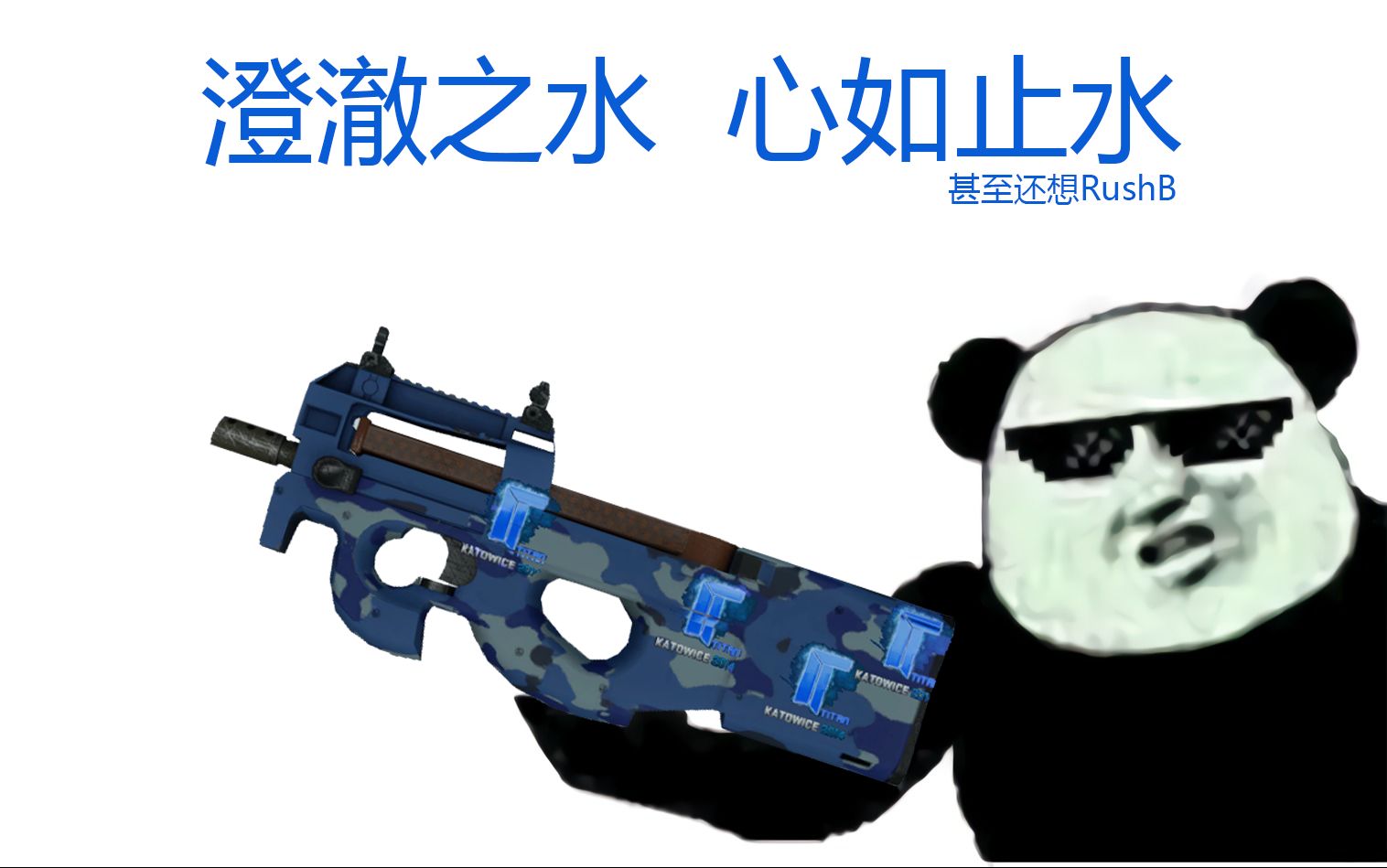 CSGO不存在的武器皮肤#19澄澈之水