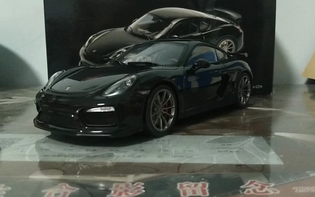 舒克保时捷718 gt4 1:18汽车模型评测