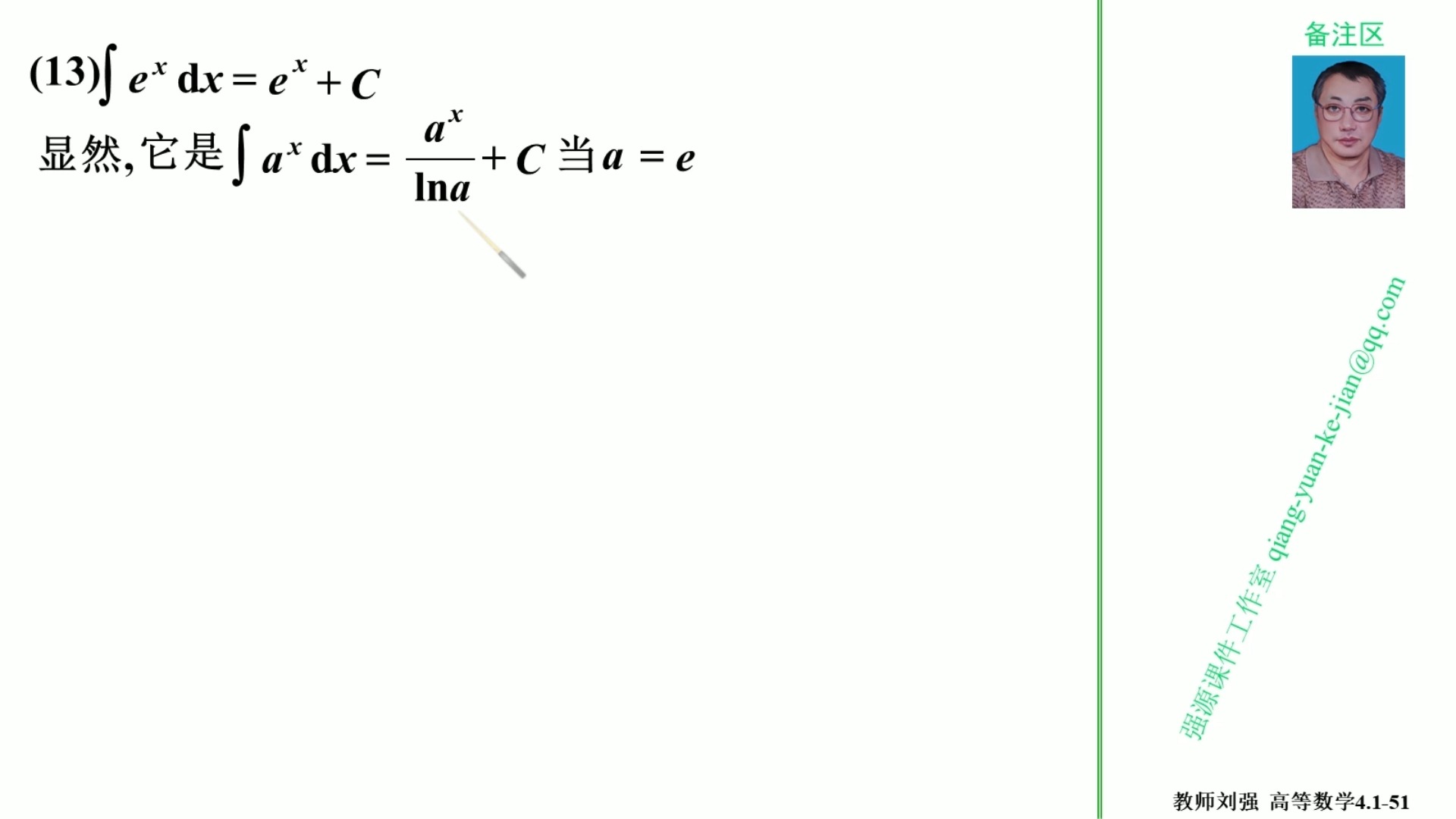 高等数学 4.1(39)-基本积分公式表 点评5