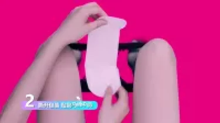 卫生巾详细科学使用教程|真人演示