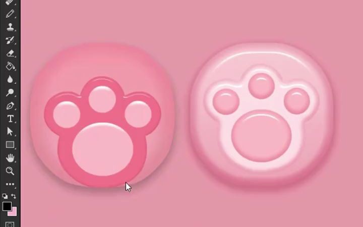 同事不知道这种PS果冻玻璃效果是怎么做的,这个很简单,我来教他吧