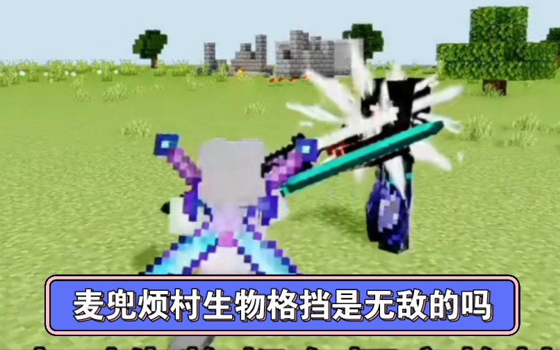 网易我的世界:麦兜烦村生物格挡是无敌的吗?