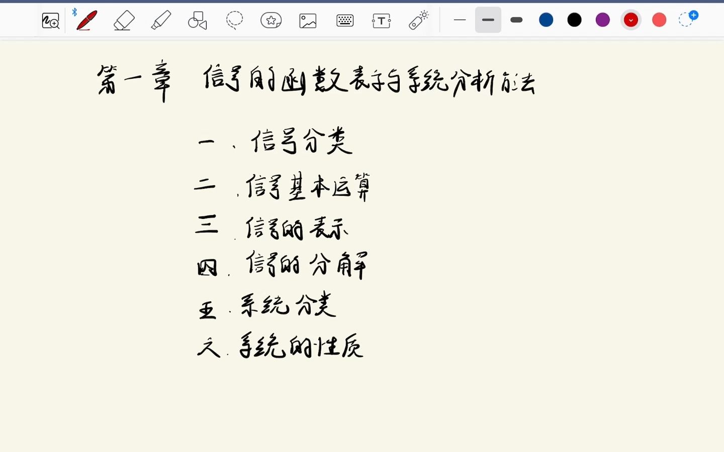 【24年中科大843】信号与系统第一章(上):信号的函数表示和系统分析...