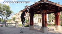 富士峰一键收缩梯子伸缩梯铝合金加厚工程阁楼梯家用梯升降梯直梯