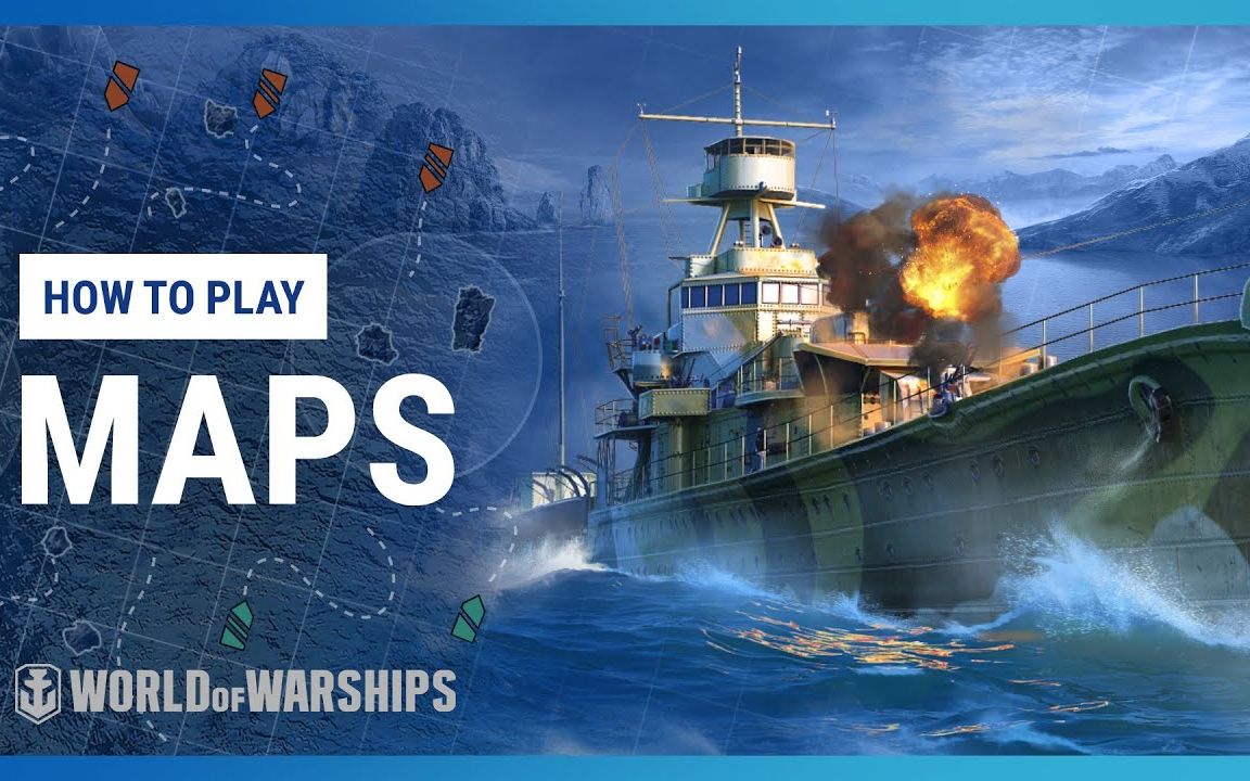 【战舰世界】官方小教室:不同地图怎么玩(低级图篇)