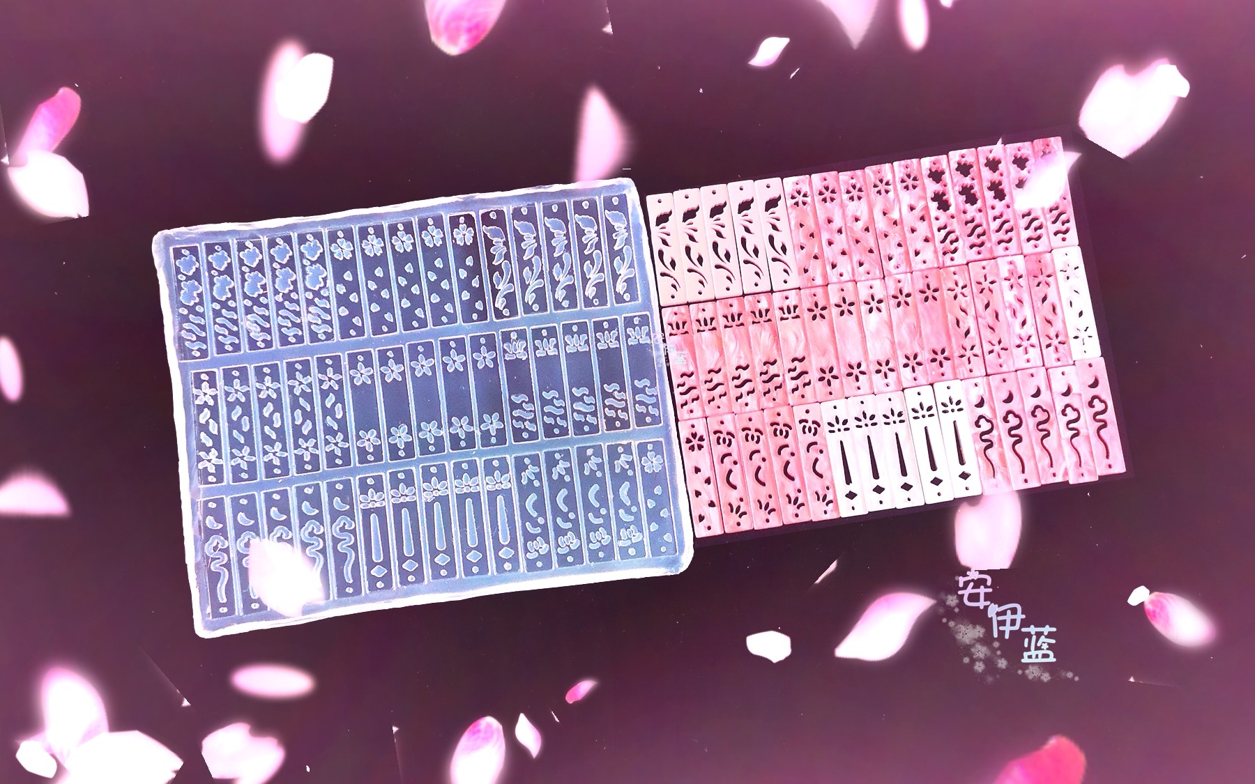 【硅胶】贝壳花翻模教程