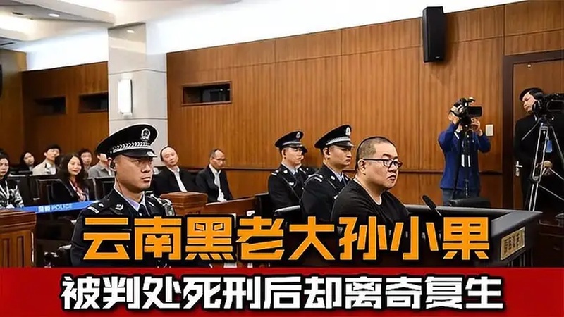 云南孙小果,被判死刑后却离奇重生,其背后势力直接震动中央