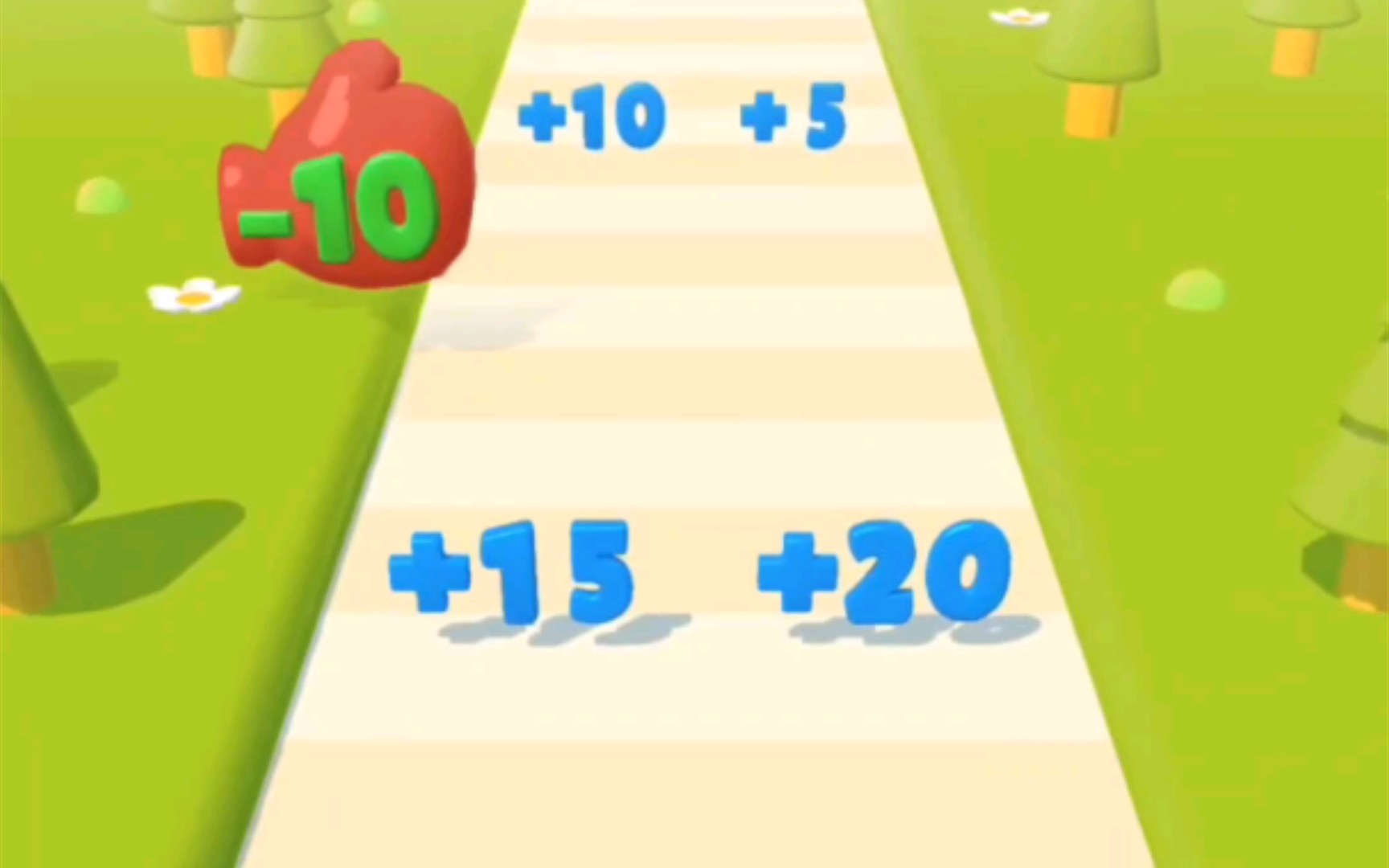 数字冲冲冲小游戏!