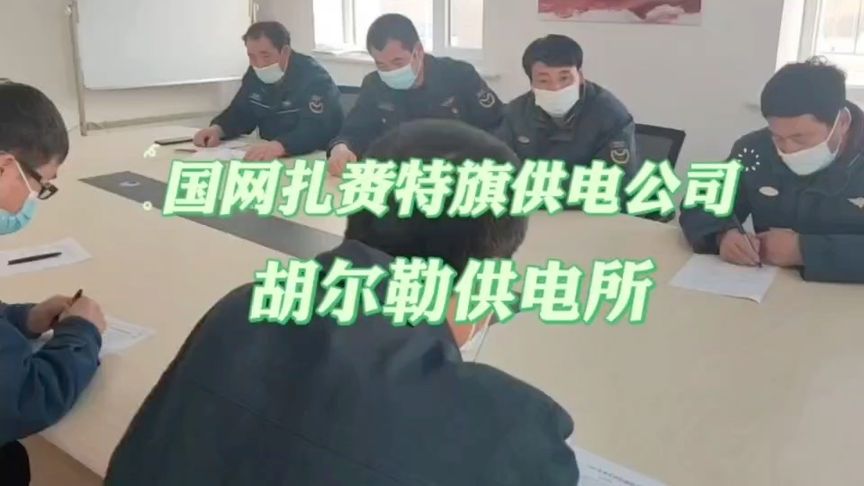 国网扎赉特旗供电公司胡尔勒供电所学习《执纪执法指导性案例 》