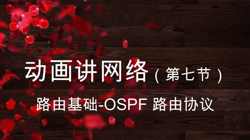 动画讲解OSPF路由协议是如何动态维护路由表,它有哪些路由特性?