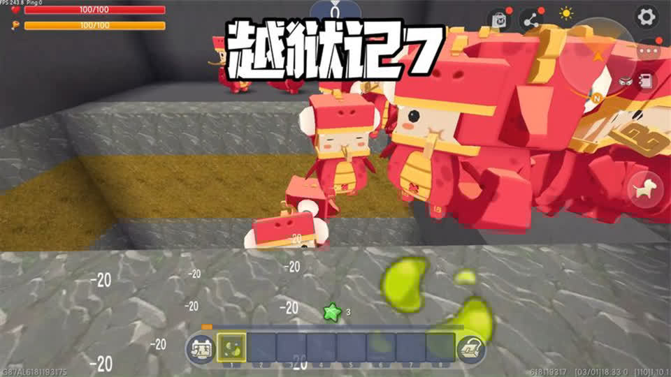 迷你世界:越狱记7第一次执行狱长命令,有点害怕