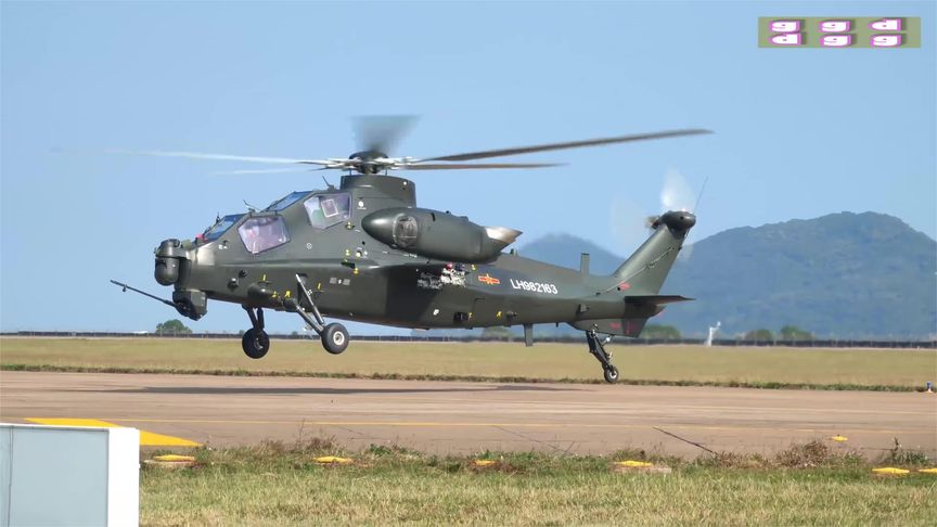 4K 国人骄傲 2022珠海航展 直20 直8 武直10飞行表演