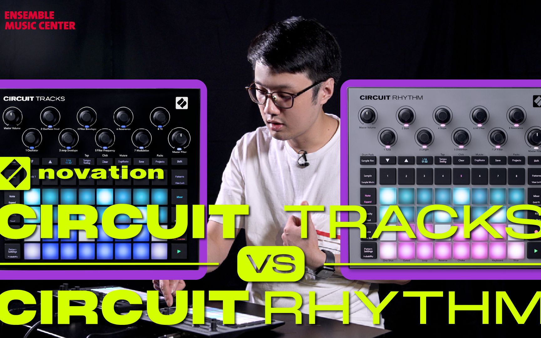 新潮流节奏机|CIRCUIT TRACKS vs CIRCUIT RHYTHM 功能比较|...