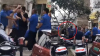 3拳连击猛扇耳光!江苏一市民遭城管暴力执法,回应:群众先动手