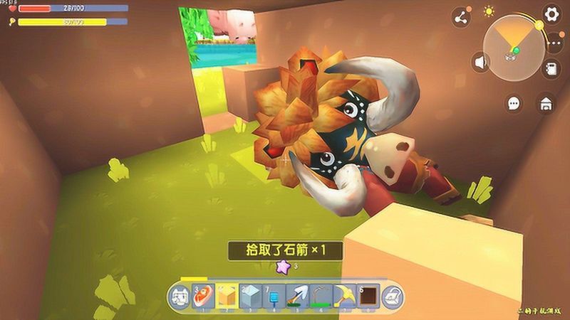 迷你世界282:怪物躺在野地里,兄弟要埋了它,我会怎么做呢