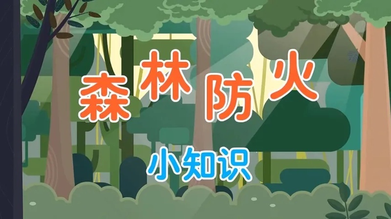 动画|森林消防安全不能忘!