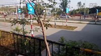 摩托车E照考试全过程，摩托车驾照考试，科目二绕桩，上坡起步_超清
