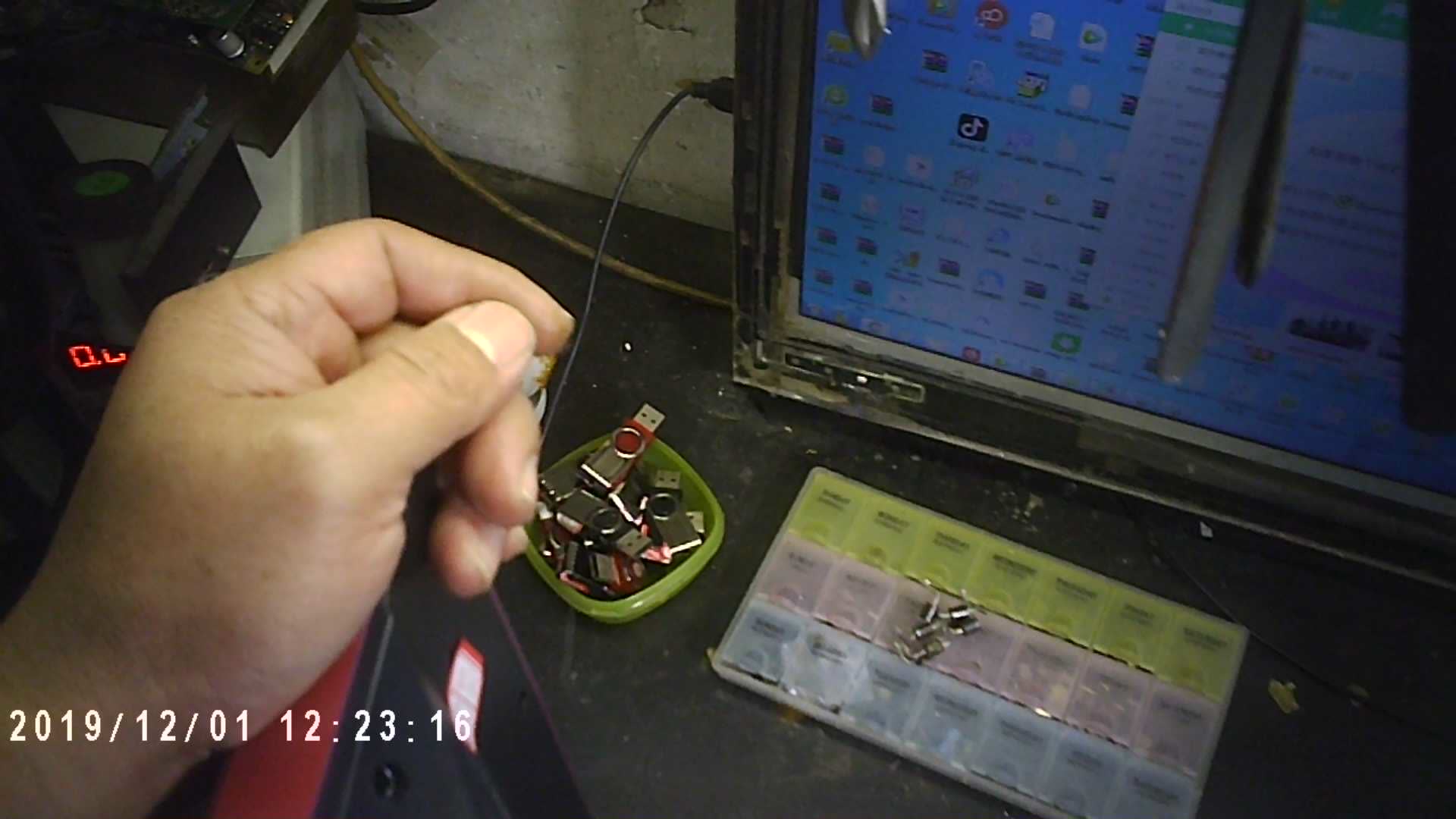 收银机不显示维修过程