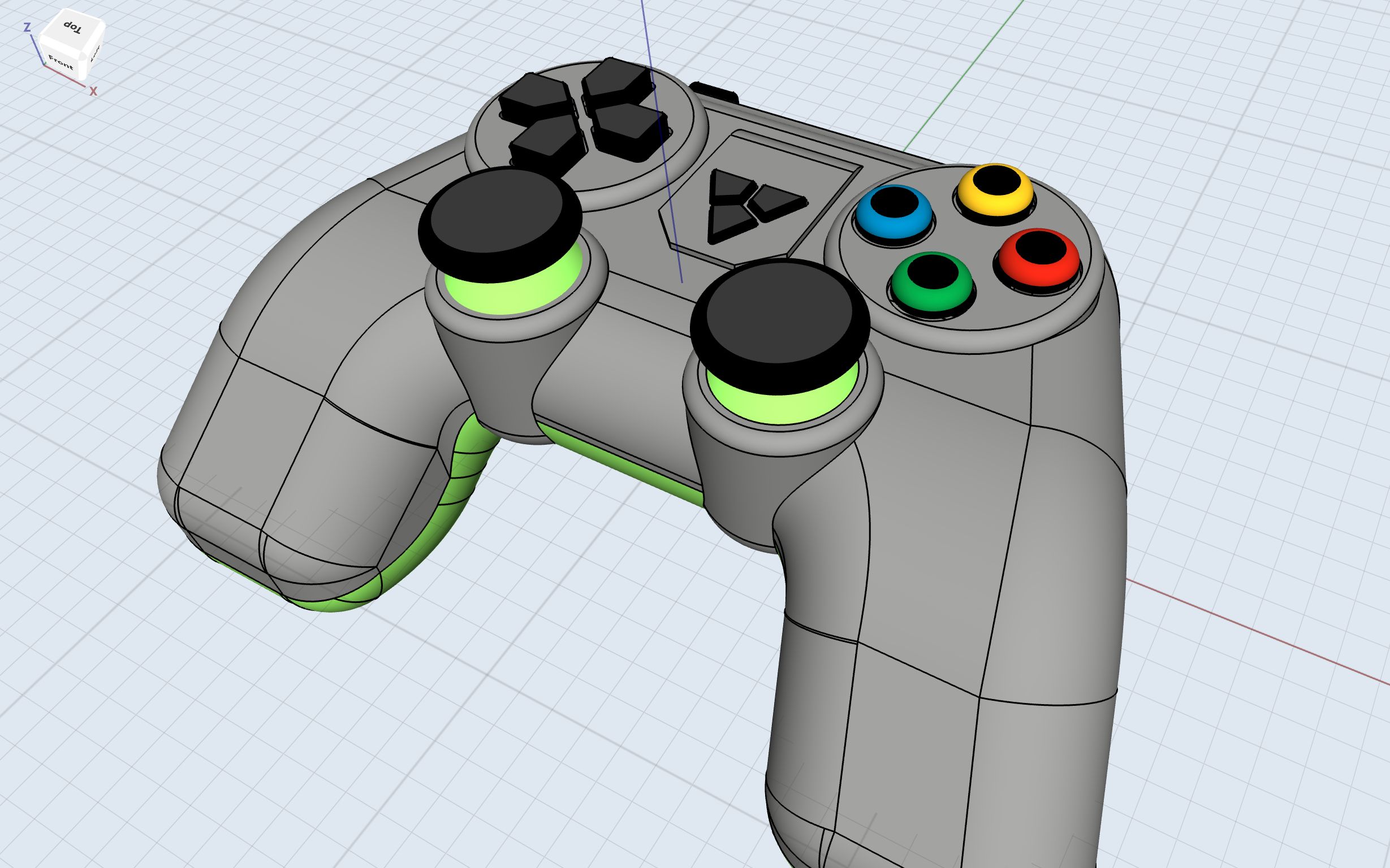 游戏手柄-iPad上的3D建模 by Shapr3D