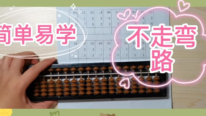 珠心算28课5的加法+1口诀练习