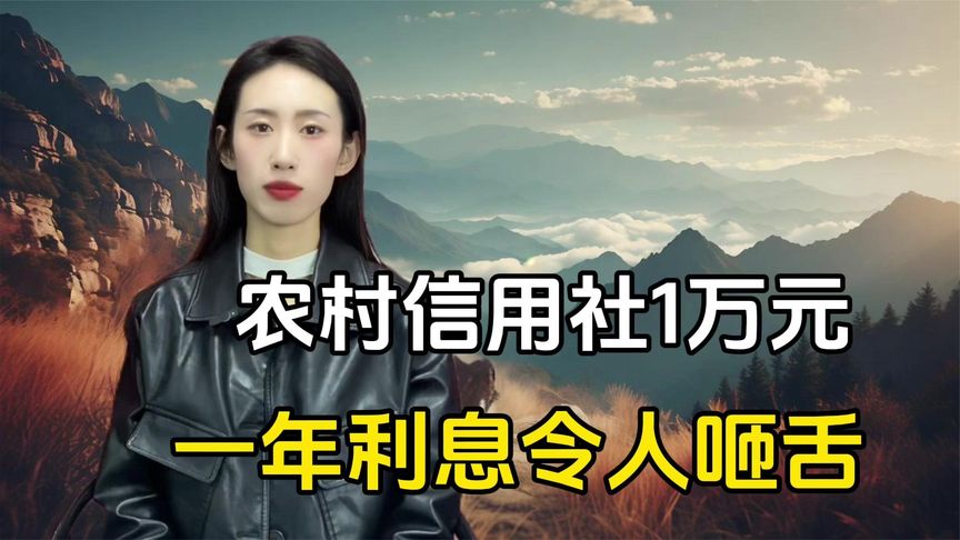 明天12月14日利率大变脸!农村信用社存1万,一年利息令人咋舌!