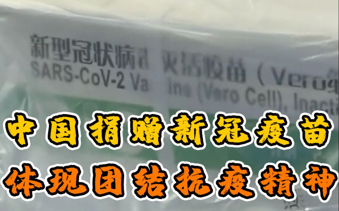 世卫组织:中国捐赠新冠疫苗 体现团结抗疫精神